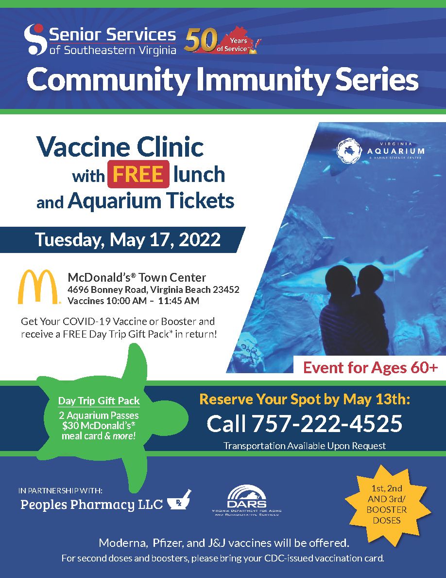 McDonald's Vaccine Event - https://www.ssseva.org