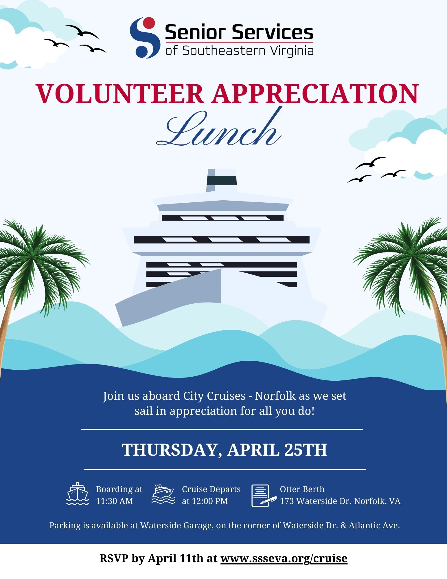 Volunteer Appreciation Lunch - https://www.ssseva.org